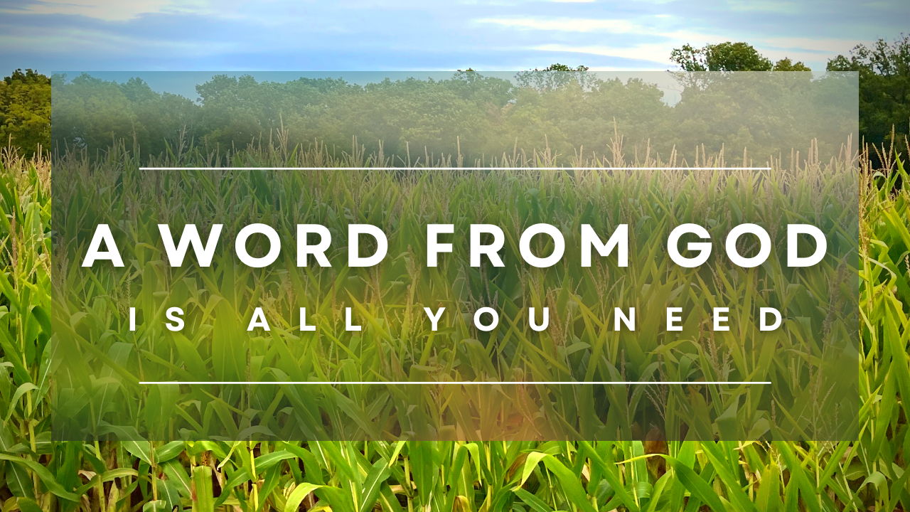 A Word From God Is All You Need - Church of Pentecost