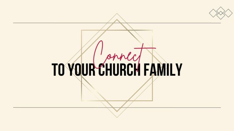 Connect To Your Church Family - Church of Pentecost