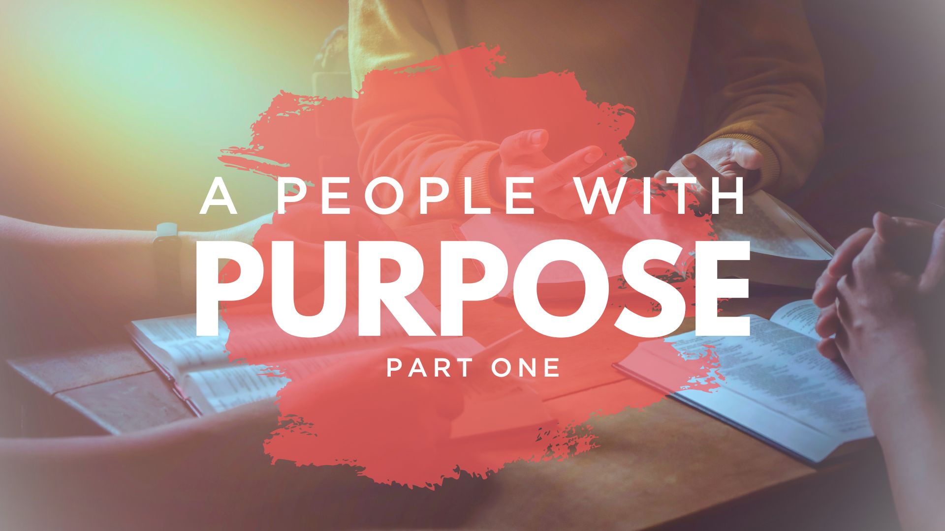 A People With Purpose - Part One - Church of Pentecost